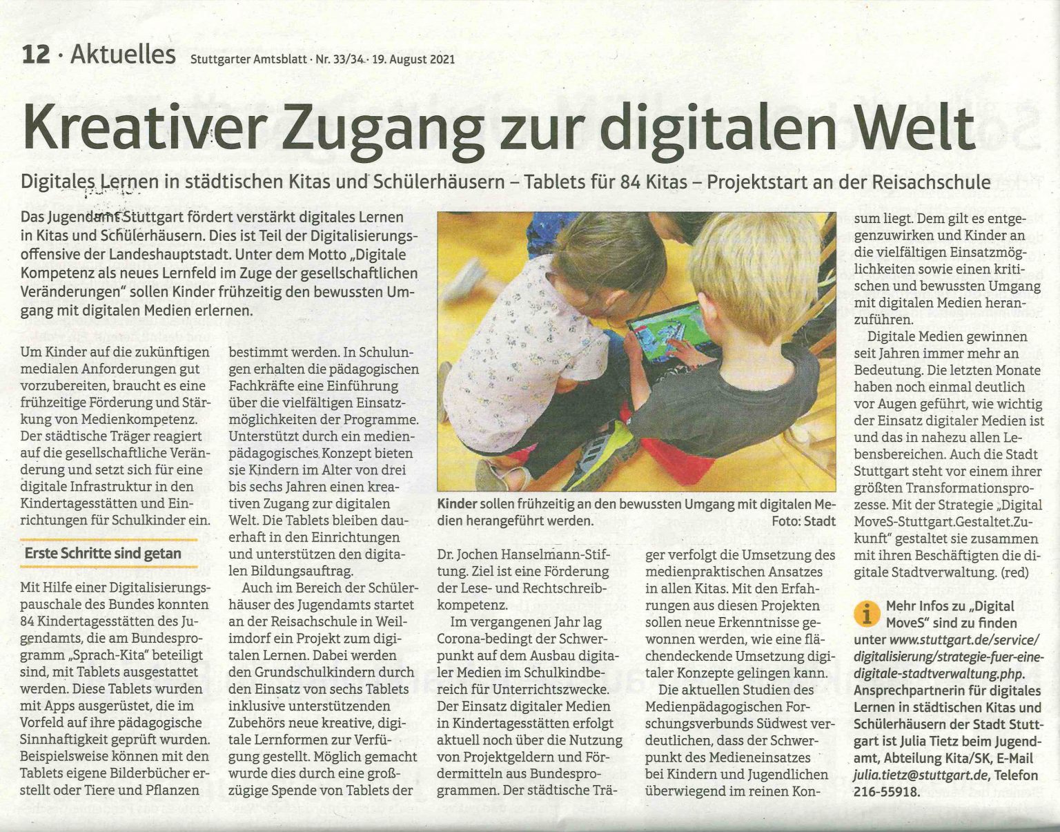 Kooperationen - Dr. Jochen Hanselmann Stiftung